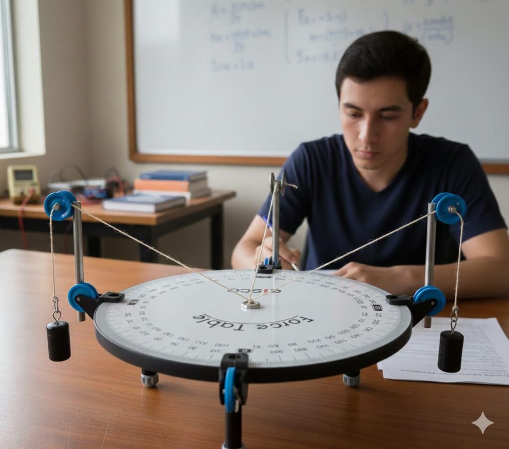 Vector Force Table – phy-lab.com